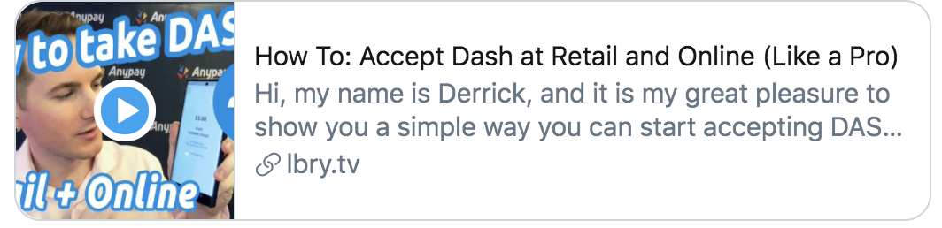 Dash As A Payment Option On Your Site Is Easy With Anypay