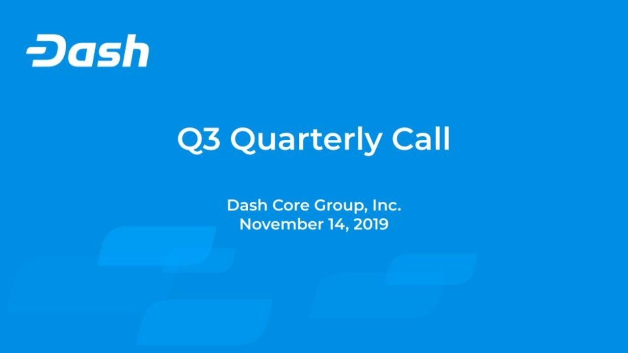 Product Update — November 14, 2019 - Dash
