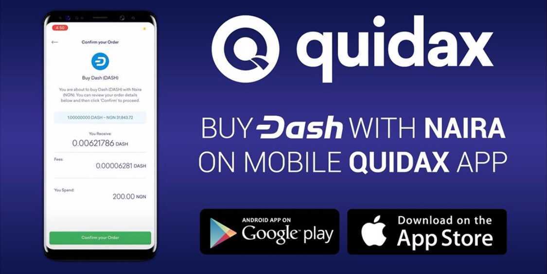Quidax Has Listed Dash for Faster and Cheaper Payments