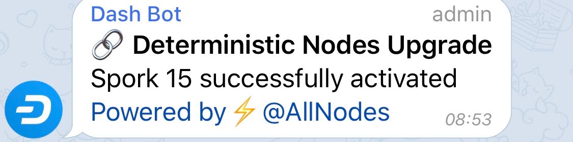 Deterministic Masternodes Are Now Live Dash